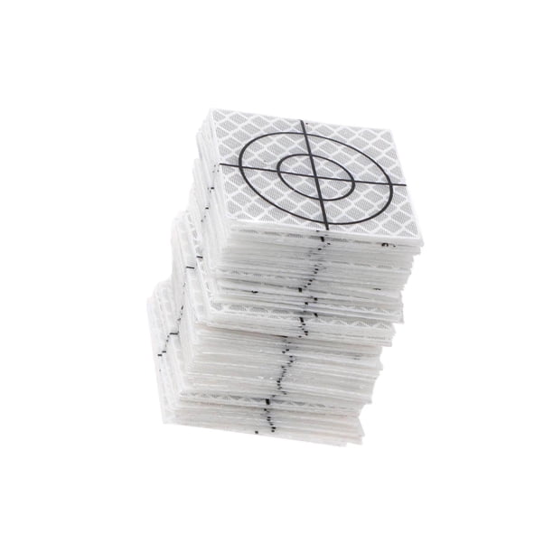 100 Pieces Reflective Tape Target for Tunnel Adhesive Target ...