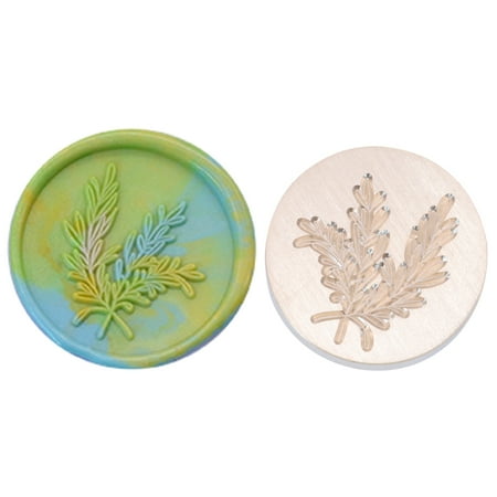 TB&W Tête d'impression de timbres de forme ronde en Relief 3D en cuivre ...