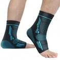 1Pc Ankle Support Sleeve Elastic Compression Foot Brace Arthritis ...