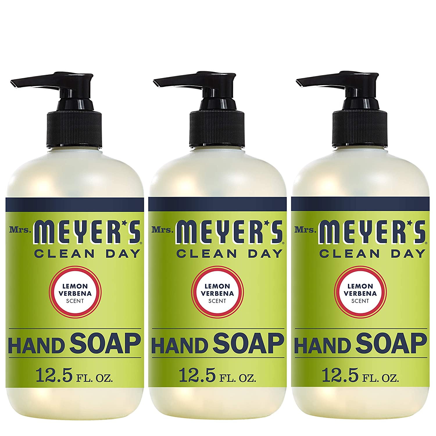 Mrs Meyers Clean Day Liquid Hand Soap Lemon Verbena Scent 12 5 Oz 3
