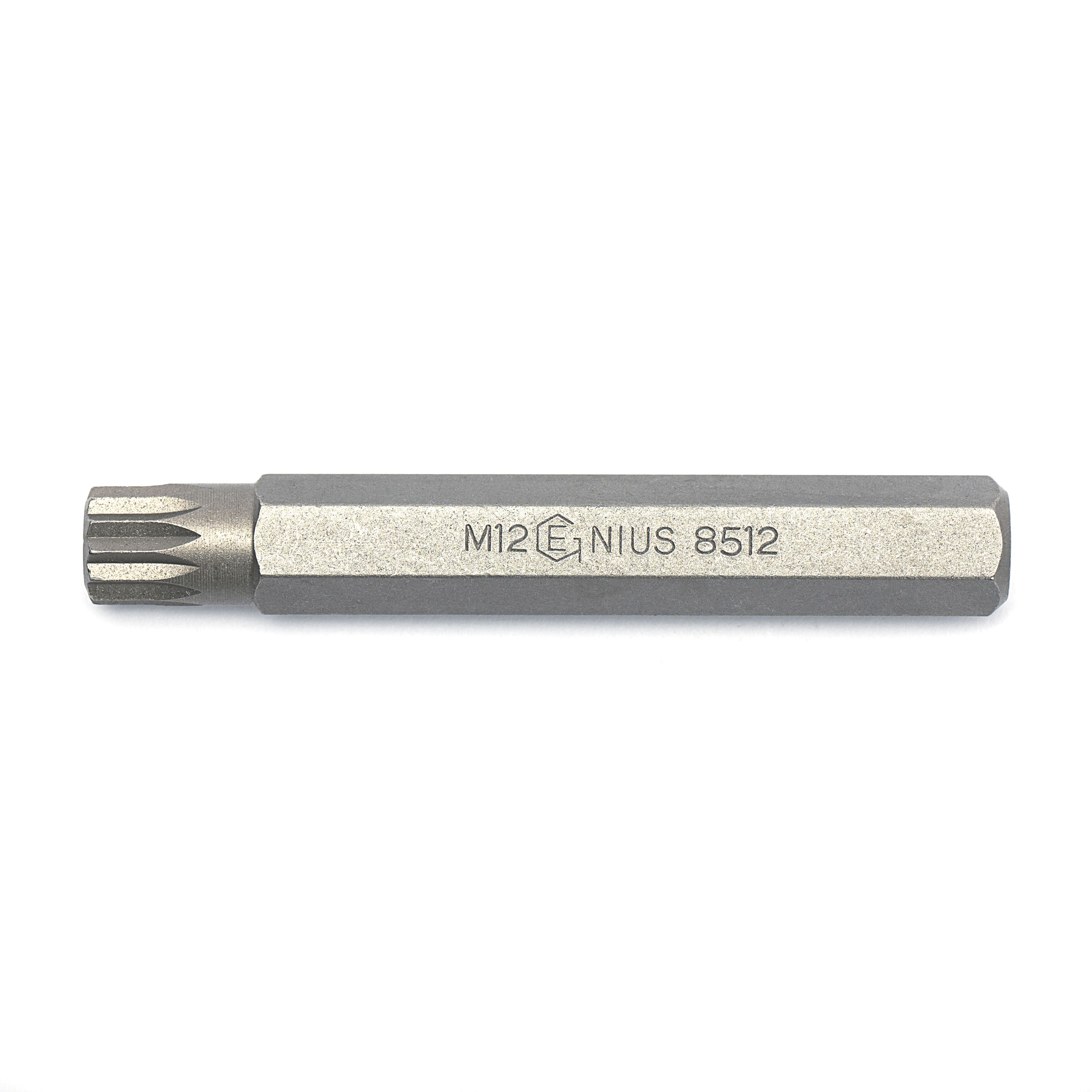 Genius Tools 12mm Hex Shank, M12 Triple Square Screwdriver Bit, 88mmL - 8512 - Walmart.com