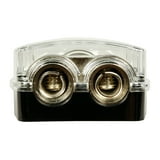 RI Audio Distribution Block 0 Gauge In Two 0/4 Gauge Out Car Audio ...