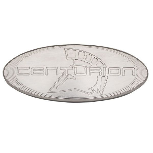 Ski Centurion Boat Emblem Plate | 6 x 2 1/2 Inch Aluminum - Walmart.com
