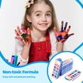 24 Watercolor Paint Kits, 12 Colors Art Set with Brush, Solid Paints ...