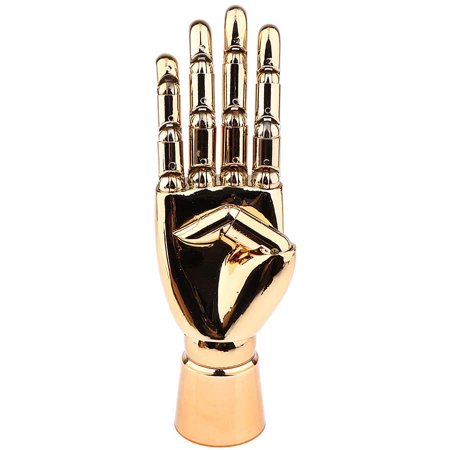 Modern Golden Artist Drawing Manikin Articulated Mannequin Hand with ...