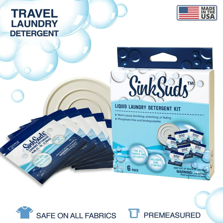 Travel laundry soap store