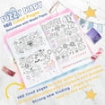 JYPS Dog Diary with Lock and Keys, Fuzzy Tie-dye Puppy Notebook, 160 ...