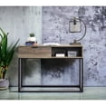 Scratch - Resistant and Functional - Rustic Oak and Black Writing Desk ...