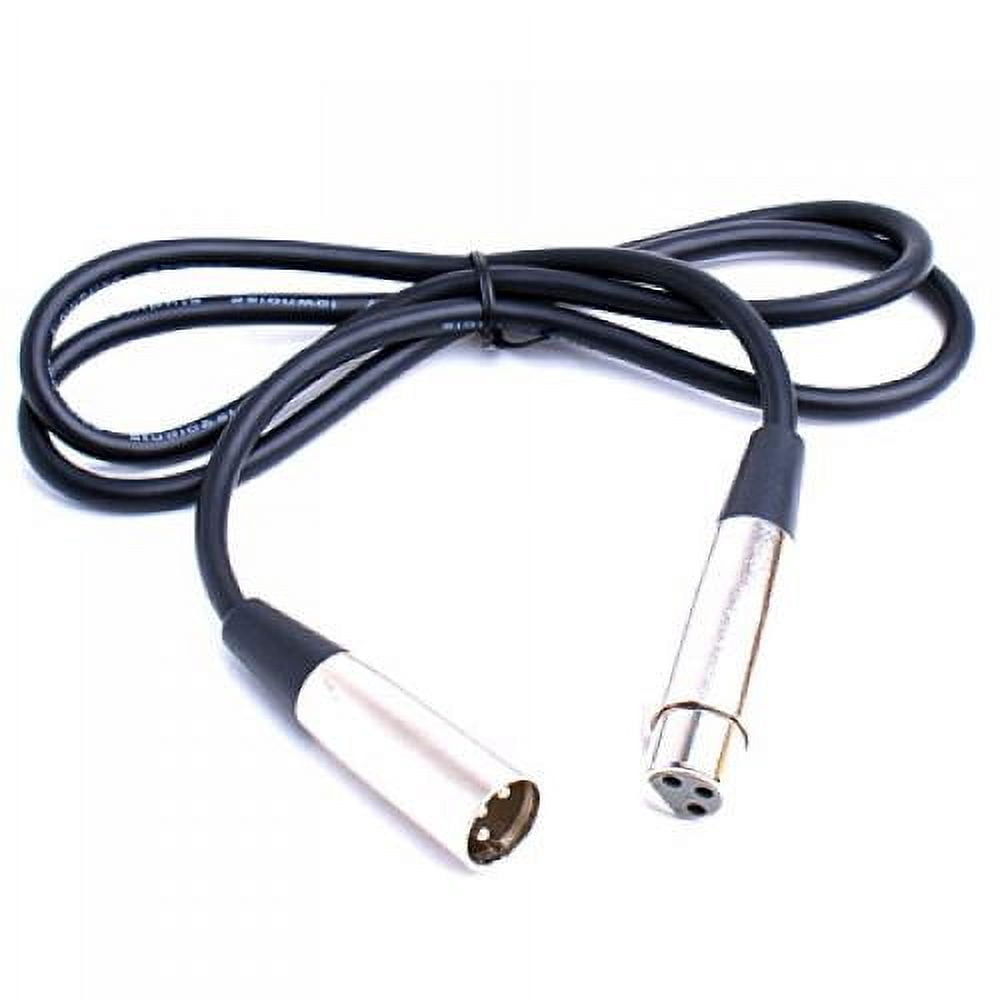 Cable De Extensión De Micrófono De Audio Equilibrado XLR De 3 Pines ...