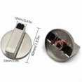 Gas Stove Knob - Pack of 4 Universal 6mm Metal Oven and Cooker Control ...