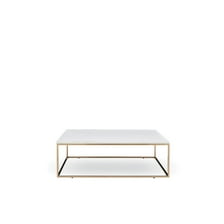 Porter Rectangle Coffee Table Bronze See below - Walmart.com