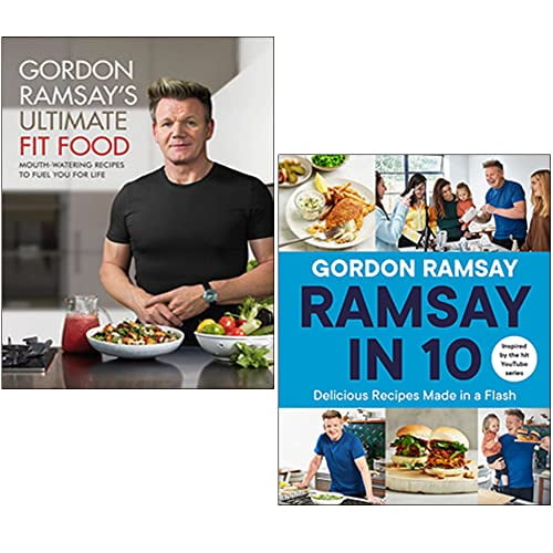 Gordon Ramsay 2 Books Collection Set (Ultimate Fit Food, Ramsay in 10 ...