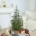 Artificial Norfolk Pine Tree - 4ft (48") Faux Christmas Tree Fake ...