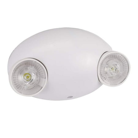 commercial Led Emergency Light, Ul Certified, 1-Pack, Adjustable Two ...