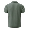 Aueoeo Mens Basic Short Sleeve Shirt Breathable Collared Top, Ideal for ...
