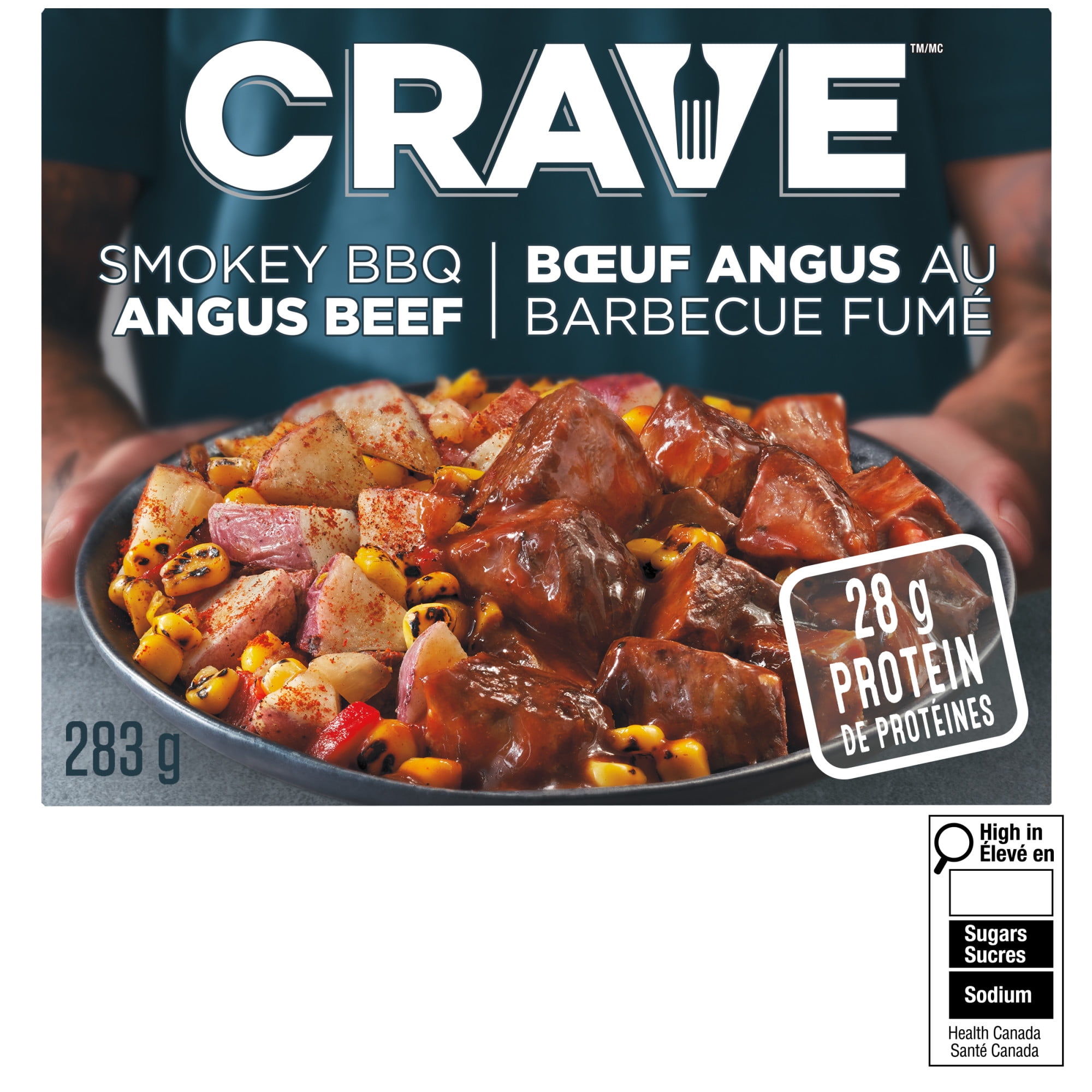 Click here for Crave Smokey Bbq Angus Beef Frozen Meal 283 G prices