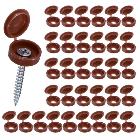 50pcs Rubber End Caps Cover Assortment 7.5mm Screw Thread Protector for ...