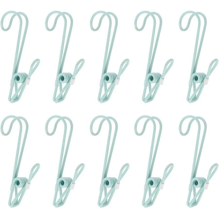 10 PCS Laundry Clips for Hanging Clothing, Laundry Hanging Clips with ...