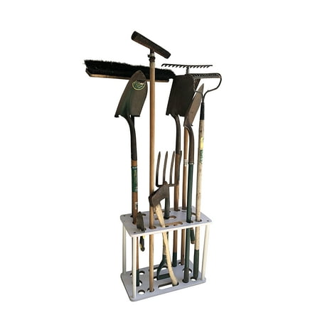 FixtureDisplays® Long Handle Tool Organizer Garage Garden Tool Storage ...