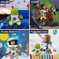 DolliBu Eco-Friendly Alligator Astronaut Plush Toy - Super Soft ...