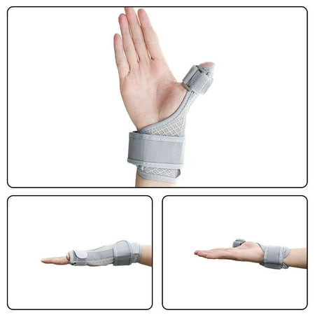 Thumb Splint Brace and Finger Steel Plate Sprained Wrist Strap ...