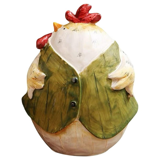 Chicken Figurine Chick Sculpture, Statues Action Figures - Walmart.ca