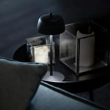 Zafferano Theta 11.8 in. Matte Black Cordless Desk Lamp - Walmart.com