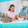 Durable Plastic Kitchen Tray Holders for Baking Oven Refrigerator ...