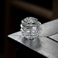Clear Glass Round Small Vases With Twisted Contemporary Design For ...