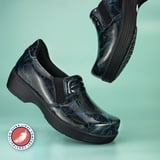 Hawkwell Pro Leather Nurse Clogs for Women - Lightweight Slip Resistant ...