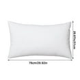 BAOPAI Removable Pillow Insert for Bedding with Ultra- Fine Fiber Fill ...