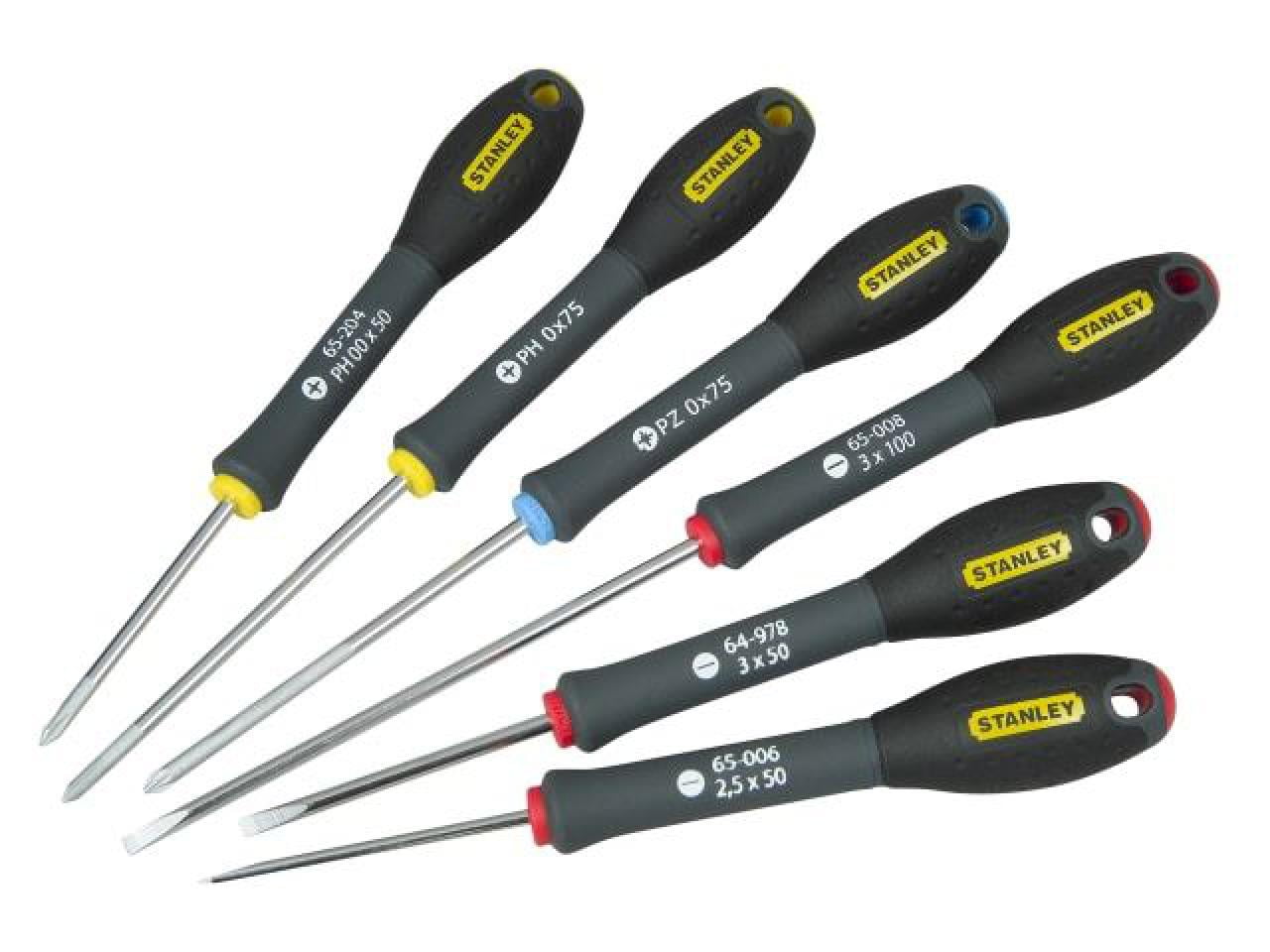 STANLEY - FatMax® Precision Screwdriver Set, 6 Piece - Walmart.com