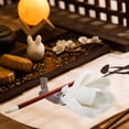 Paint Brush Rest: Ceramic Chinese Calligraphy Brush Rest - flower ...