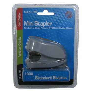 Pen+Gear 20-Sheet Mini Stapler with 1000 Staples, Clear - Walmart.com