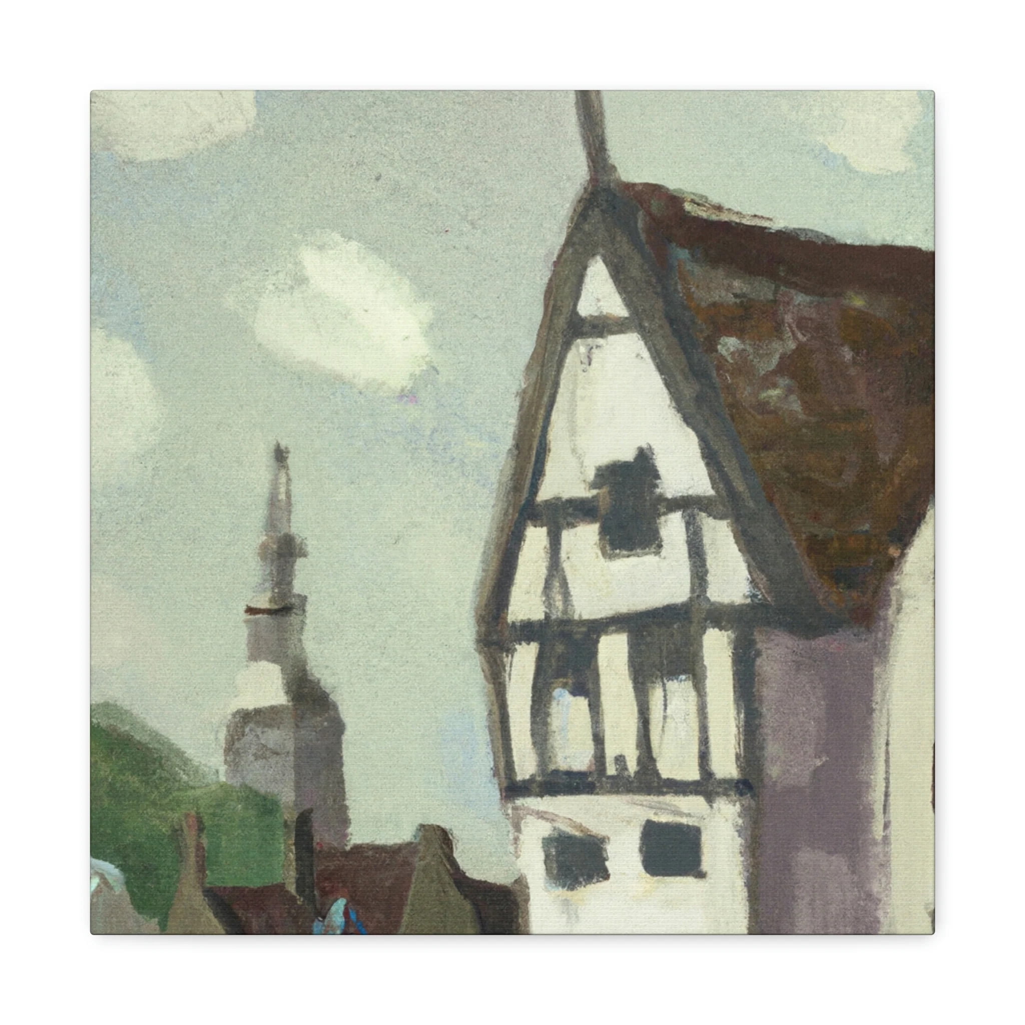 Tudor Simplicity Minimal - Canvas - Walmart.com