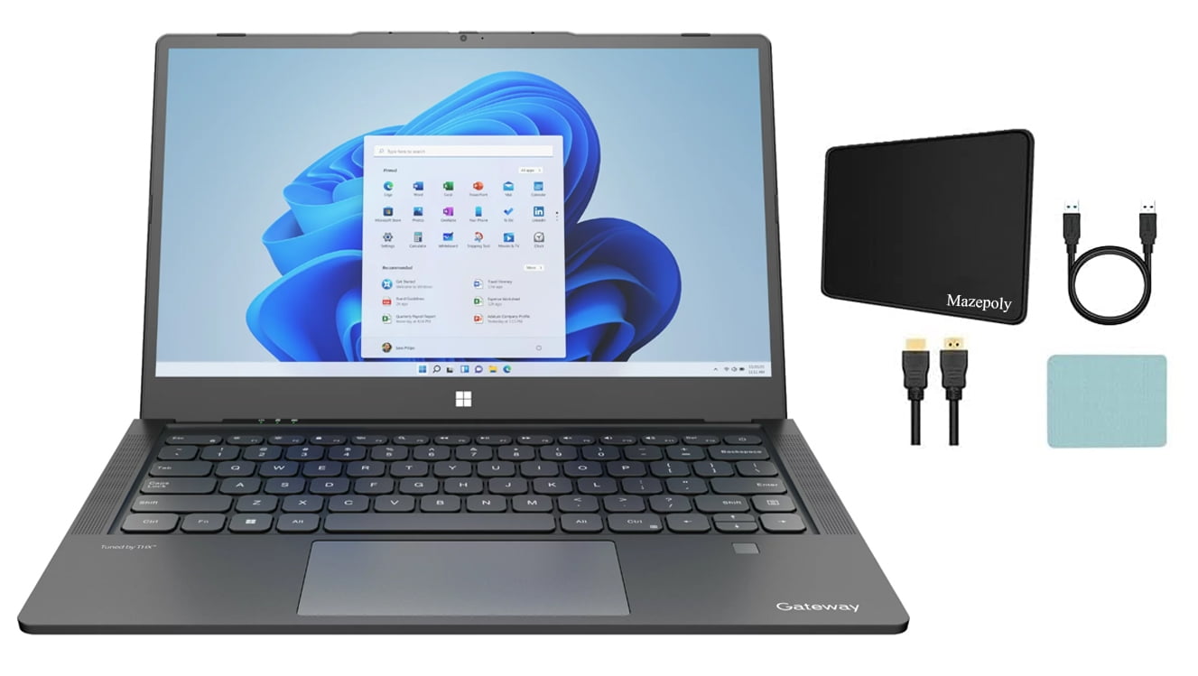 Gateway 14.1" Ultra Slim Notebook, FHD Touchscreen, Intel Core i7-1255U ...