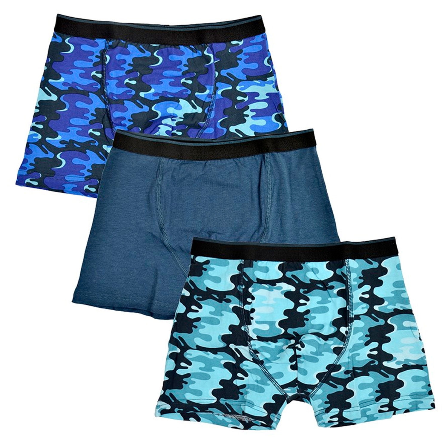 Click here for Tom Franks Boys Camo Boxers (Pack Of 3) 7-8 Years prices