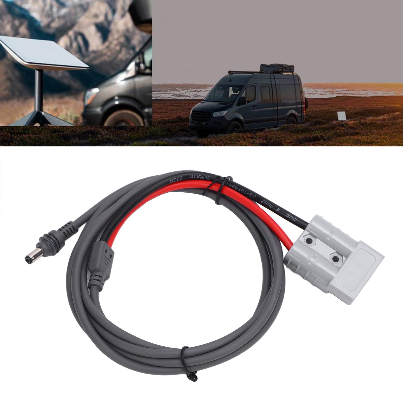 Antenna Power Cord, 2M 6.6FT DC Plug Cable Seamless Connection Low ...