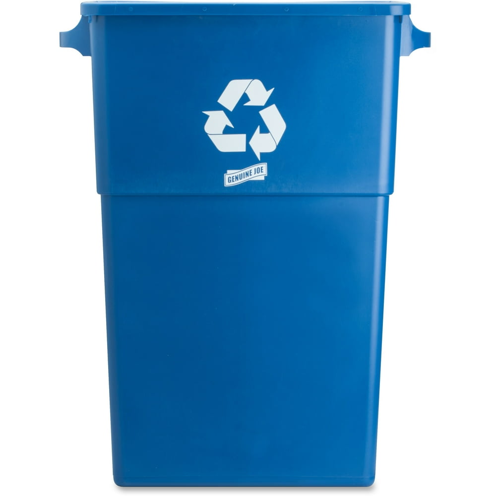 Genuine Joe 23 Gallon Recycling Bin - Walmart.com - Walmart.com