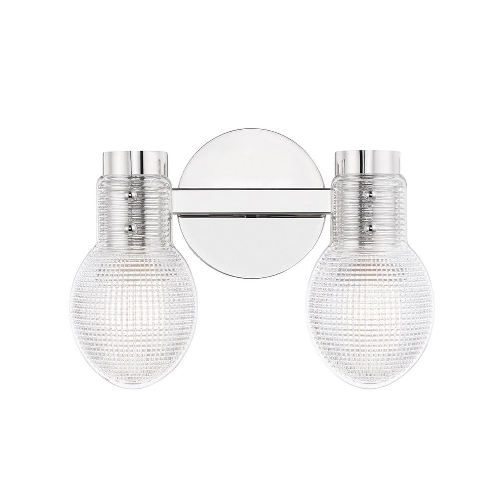 -2 Light Bath Bracket in Modern Style-10.75 inches Wide By 8 inches ...