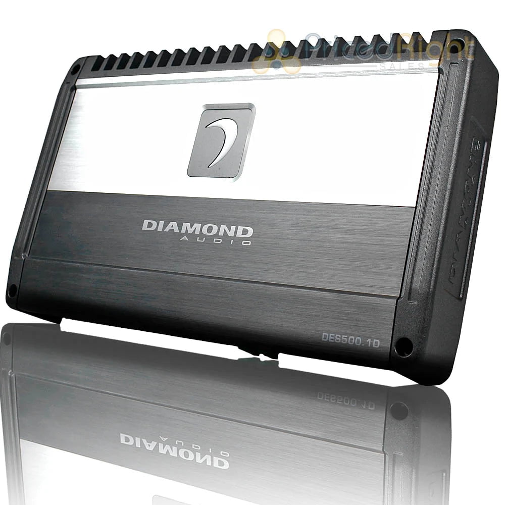 Diamond Audio DES500.1D DES 1-Channel Full Range Class D Amplifier ...