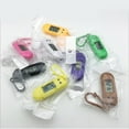 LED Digital Keychain Pocket Watch Miniature Clock Convenient Backpack ...