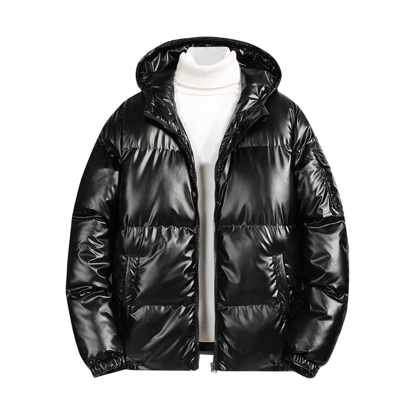 Click here for Penkiiy Men Puffer Jacket Winter Coats Water Resis... prices