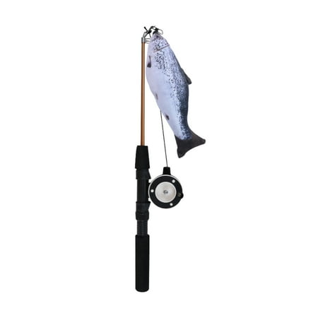 Baohd Turn Playtime Into Interactive Adventure Fishing Rod Cat Toy Fish ...