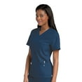 Urbane by Landau Women's Double Pocket Crossover Scrub Top, Style 9534 ...