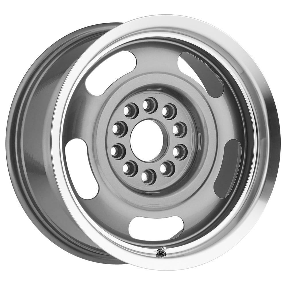 Vision Aluminum Rally 18x8.5 6x139.7 -6et Gunmetal Machined Lip Wheel ...