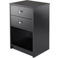 GoDecor 2 Drawers Nightstand Bedroom Storage Bedside Table Side End ...