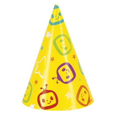 Happy Birthday 'Bug Party' Cone Hats (8ct) - Walmart.com