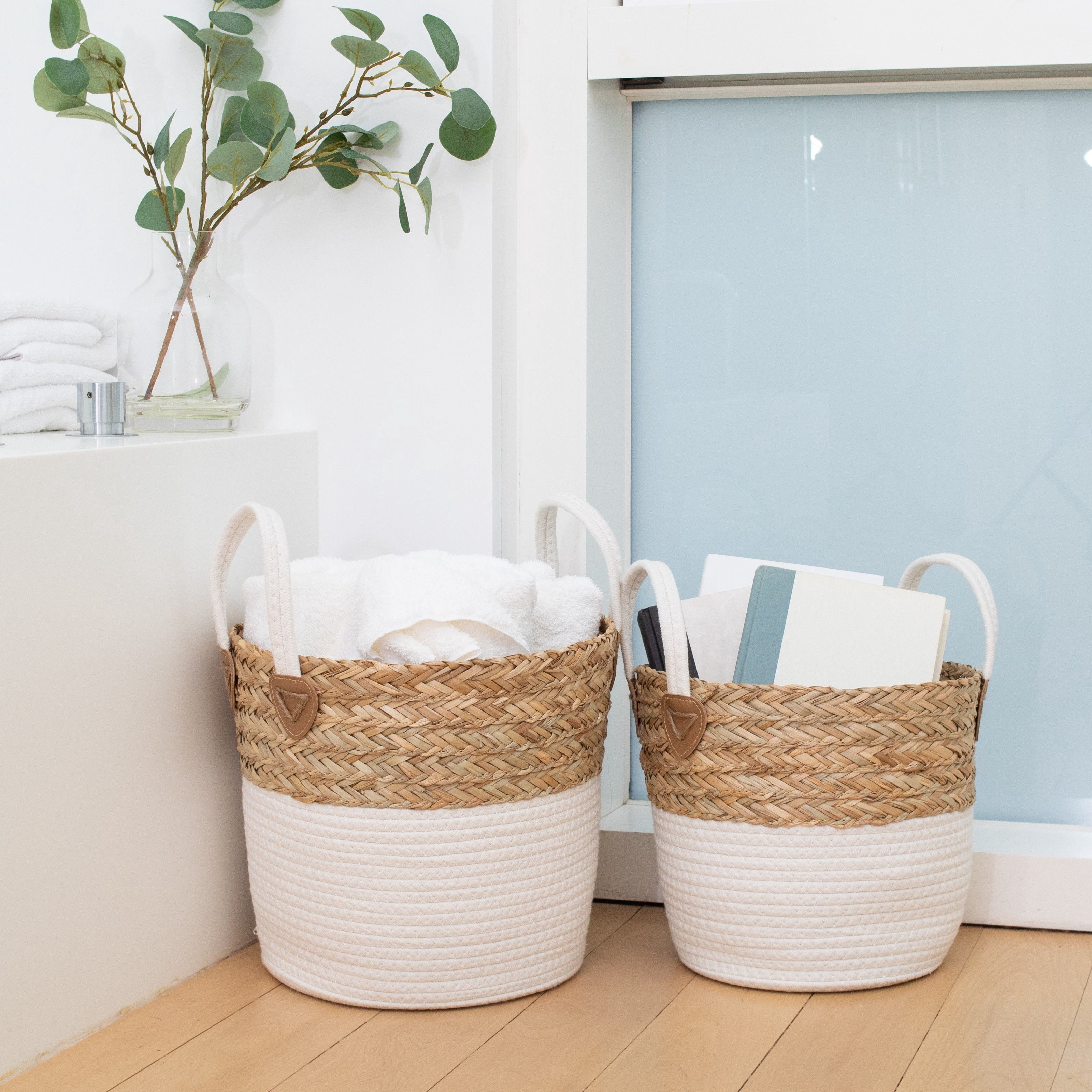 Storage & Organization Baskets Handmade “Pioneer Women” storage pods ...