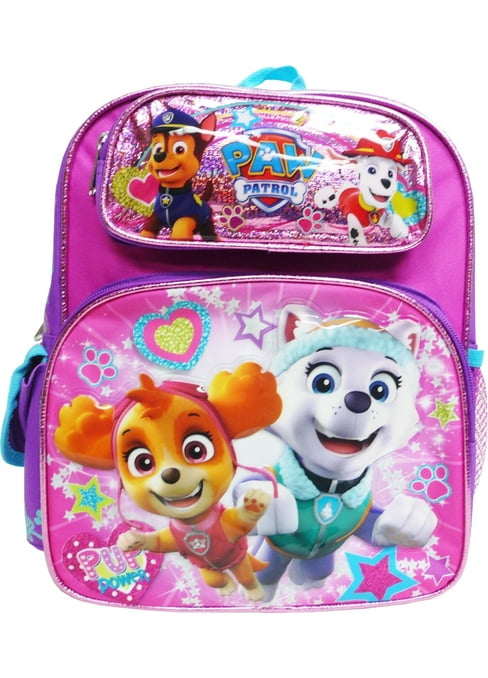 Small Backpack - Paw Patrol - Pink Everest/Skype Shiny 12" New 134938 ...